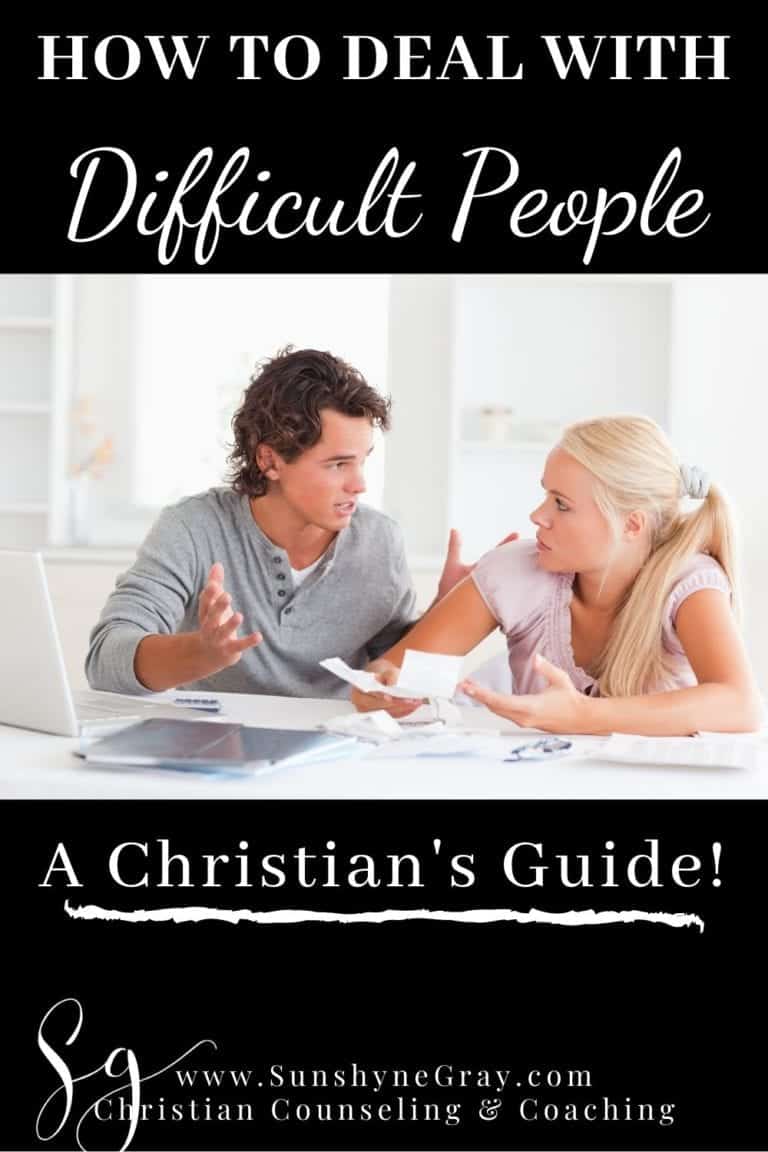 7 Tips for Dealing with Difficult People - Christian Counseling